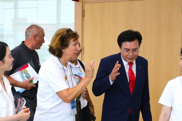 세계마스터즈육상연맹 실사단, 2026년 총회 열릴 대구 방문