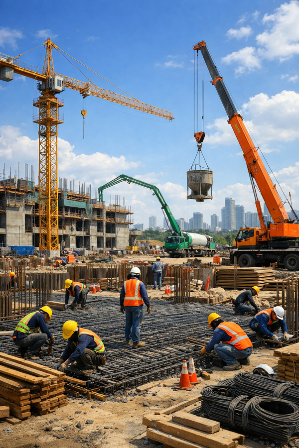 일감도 일할 사람 없어 골병드는 건설사들